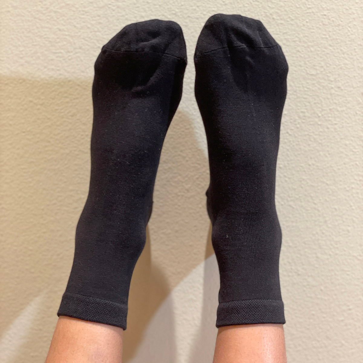 Mom's solid color quarter socks 3-pack